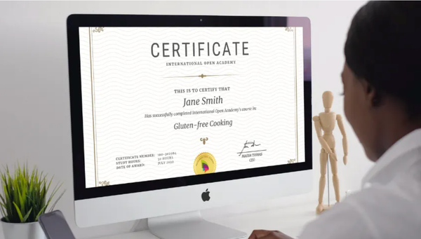 Certificate of Achievement – International Open Academy